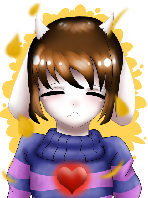 Overtale Frisk - ibisPaint