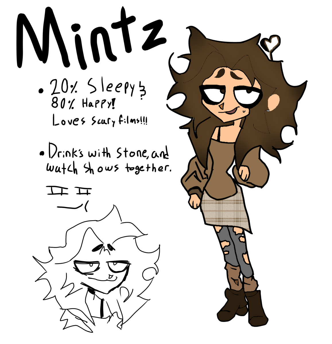 Mintz, my ramshackle oc!!!! - ibisPaint