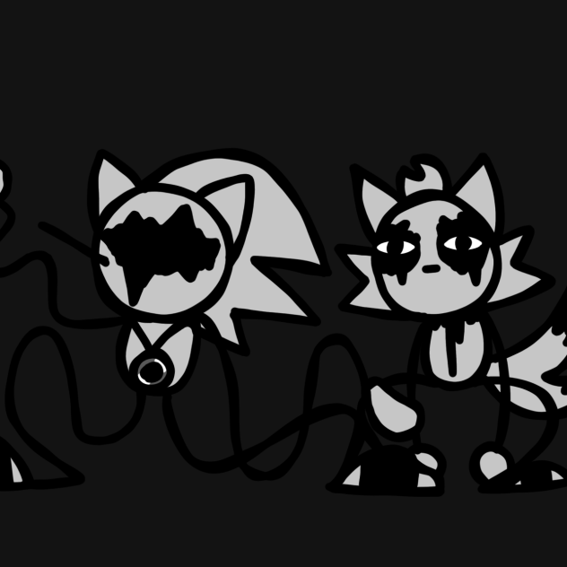 note sonic and friend note tails - ibisPaint