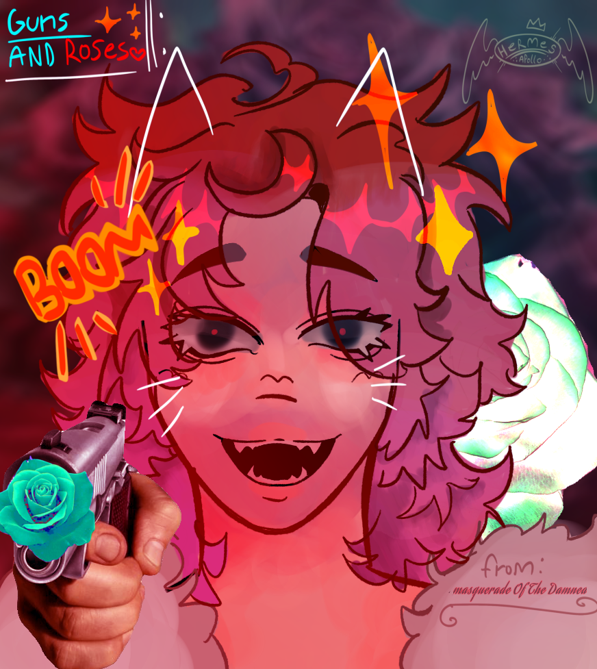 Concept album Guns And Roses - ibisPaint