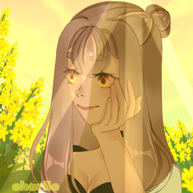 golden field - ibisPaint