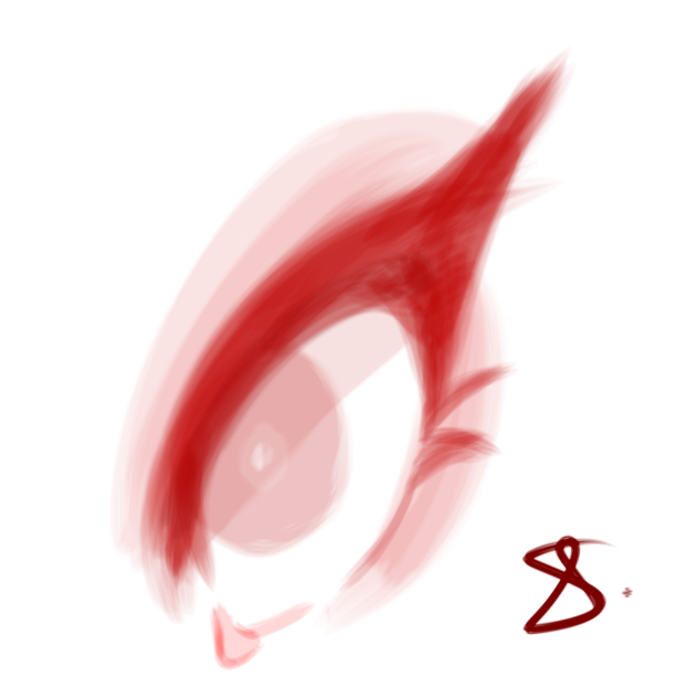 Red eye - ibisPaint
