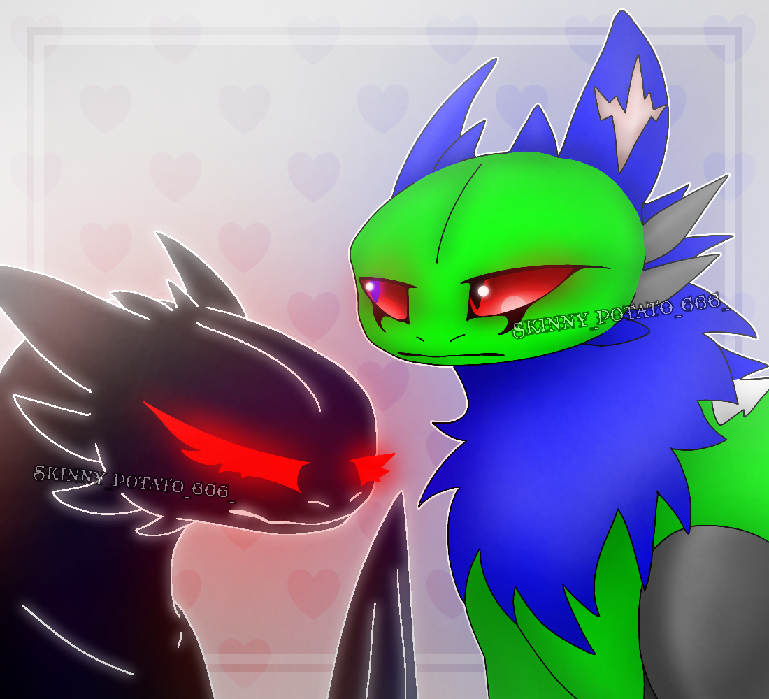 Darkstone and Annie genderswap - ibisPaint