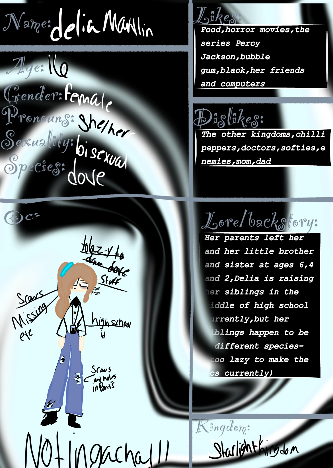 Oc for the raven and the dove - ibisPaint