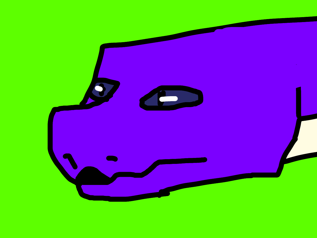 Snake animation with mouse - ibisPaint