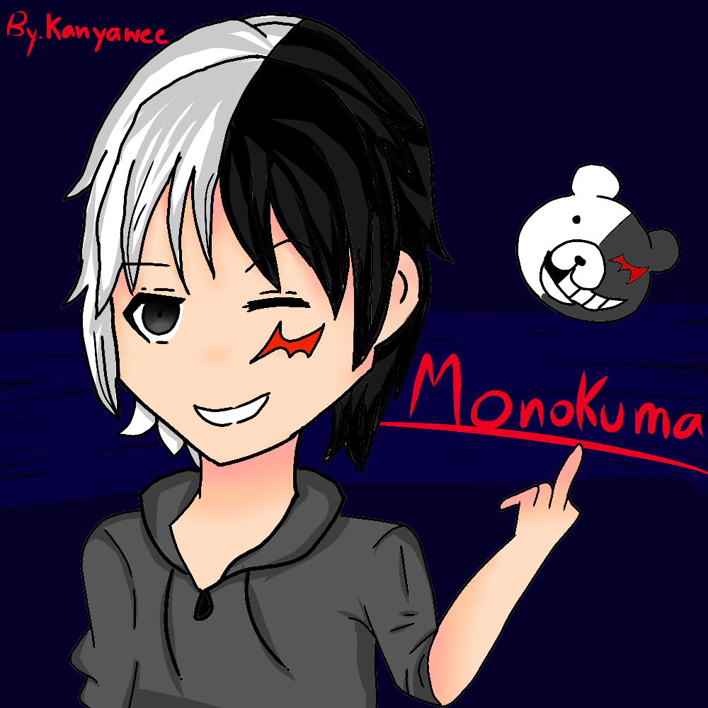 Monokuma Human - ibisPaint