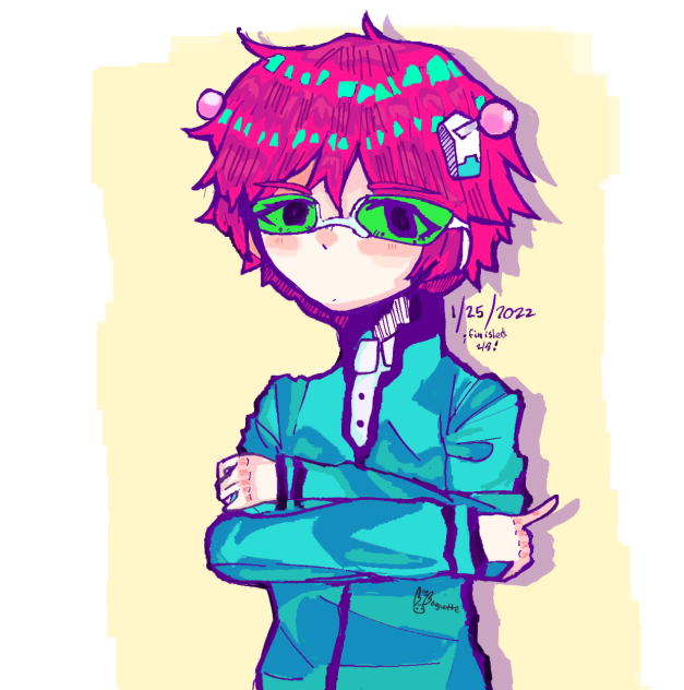 saiki k fanart - ibisPaint