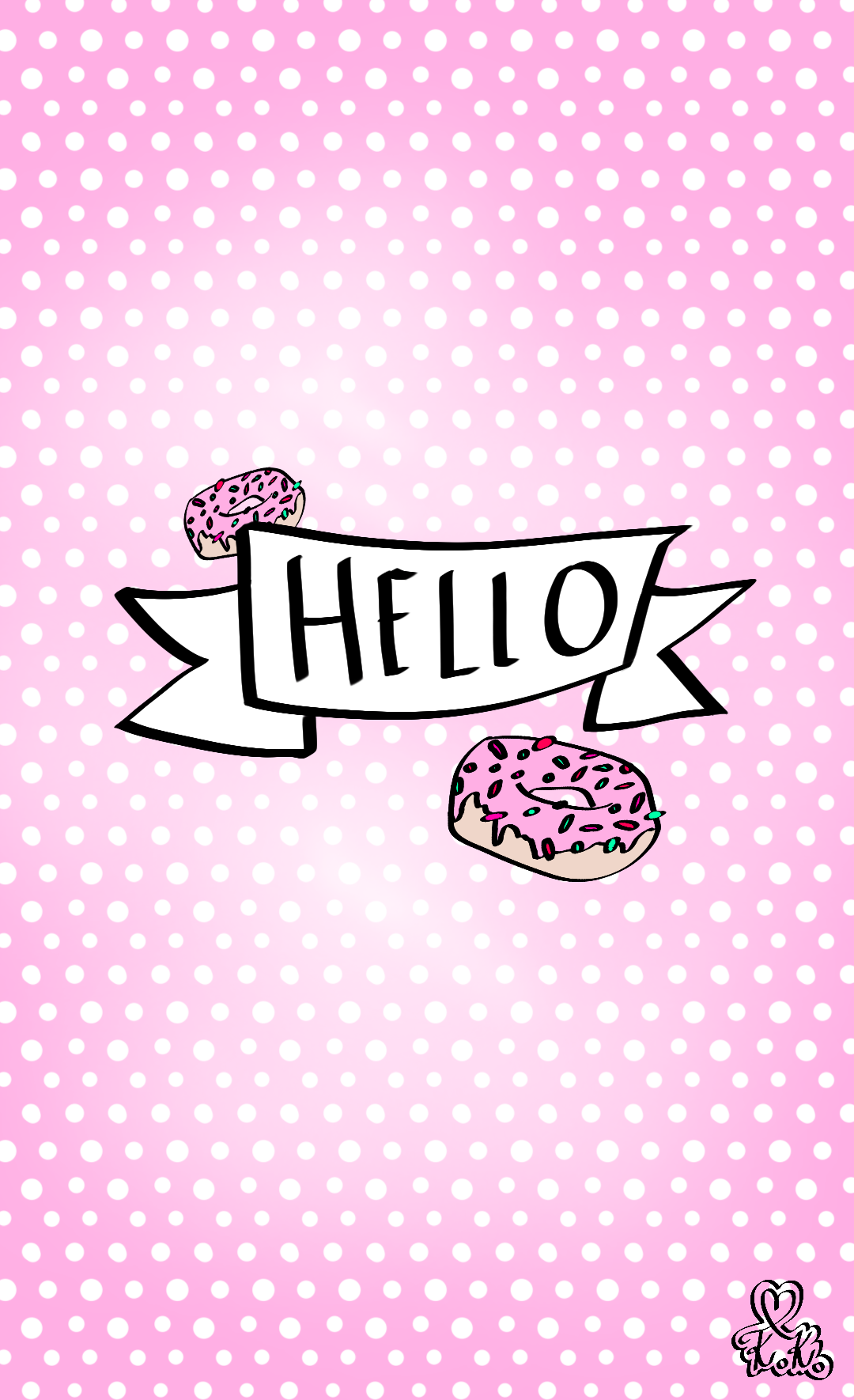 hello donuts - ibisPaint