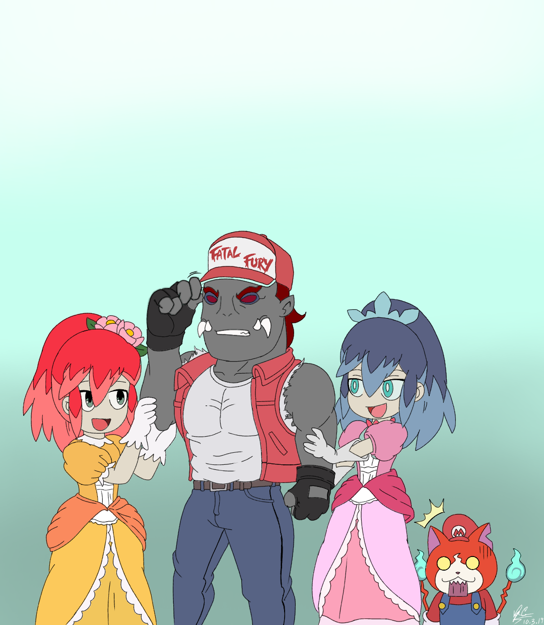 Fatal Fury × Ykw × SSBU - ibisPaint