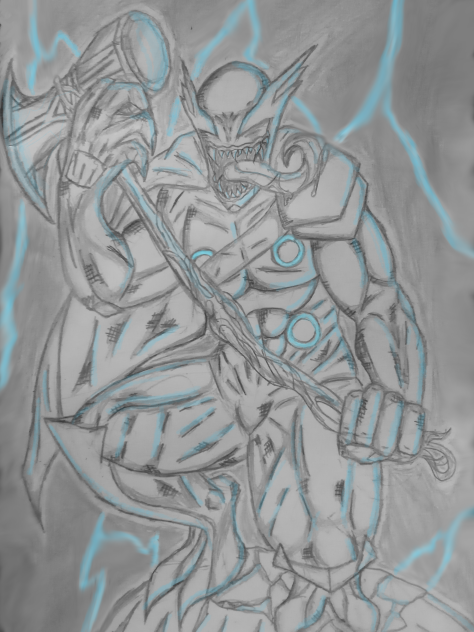 Symbiote Thor - ibisPaint