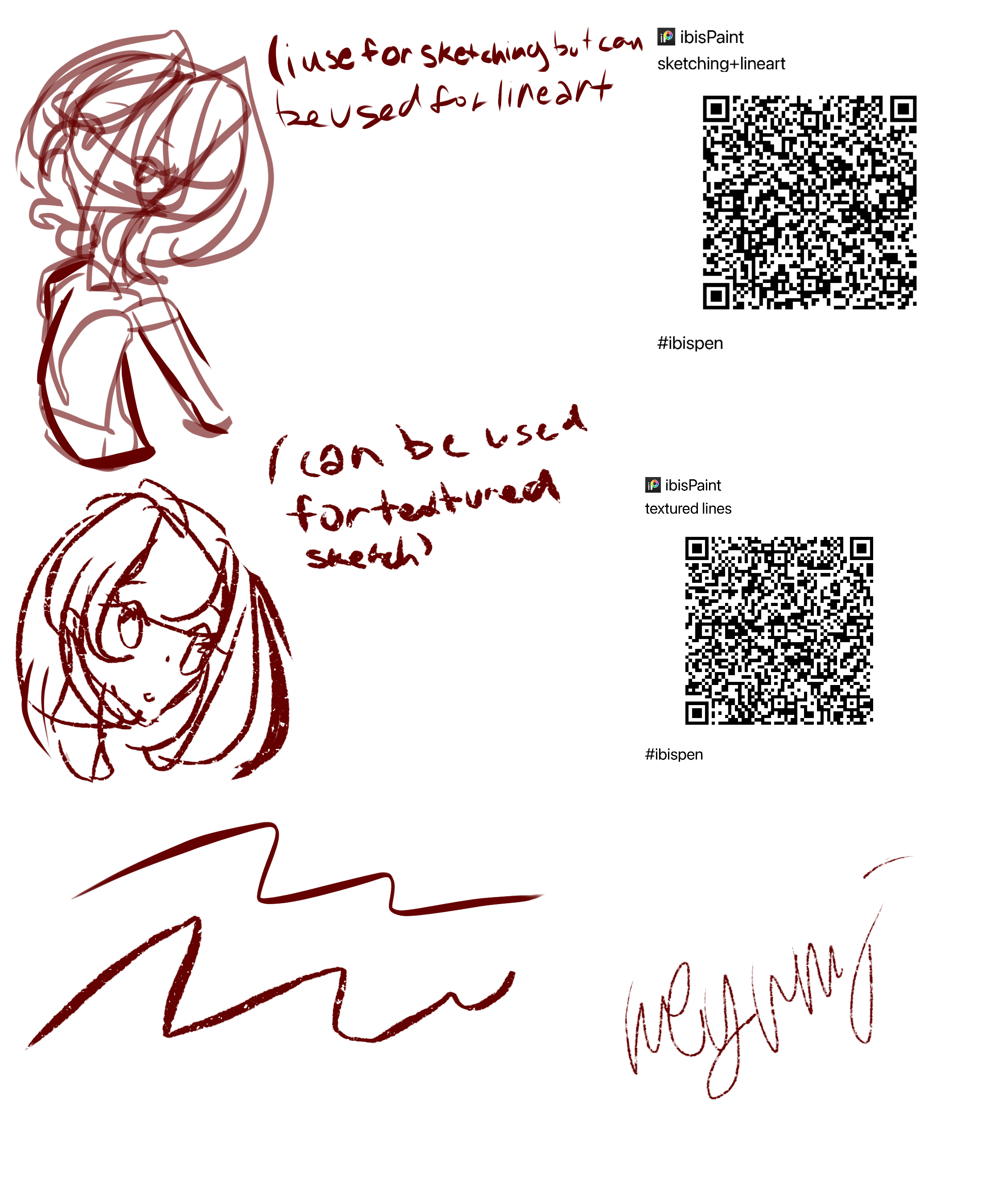 sketch and lines - ibisPaint