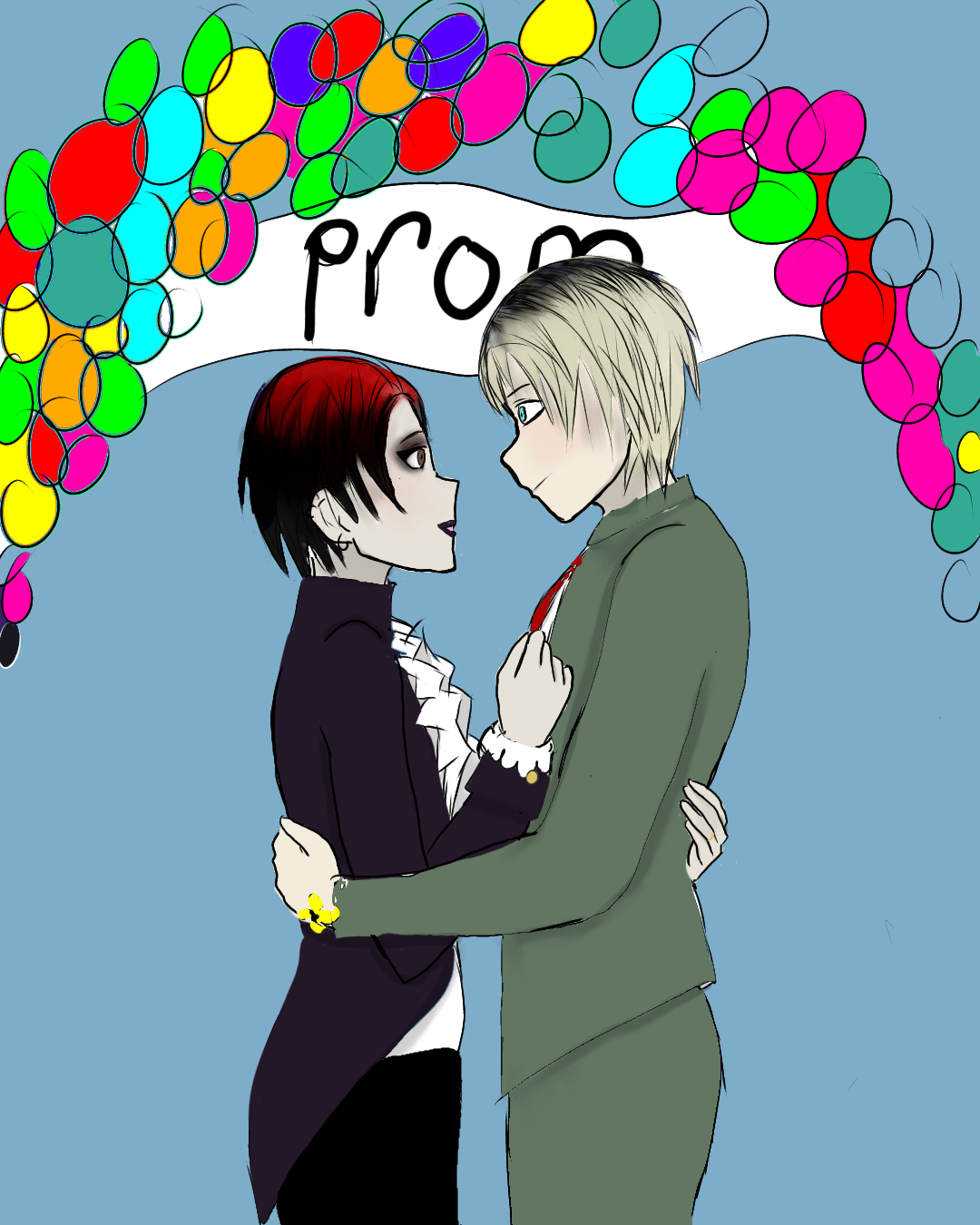 Stan and Pete at prom southpark - ibisPaint