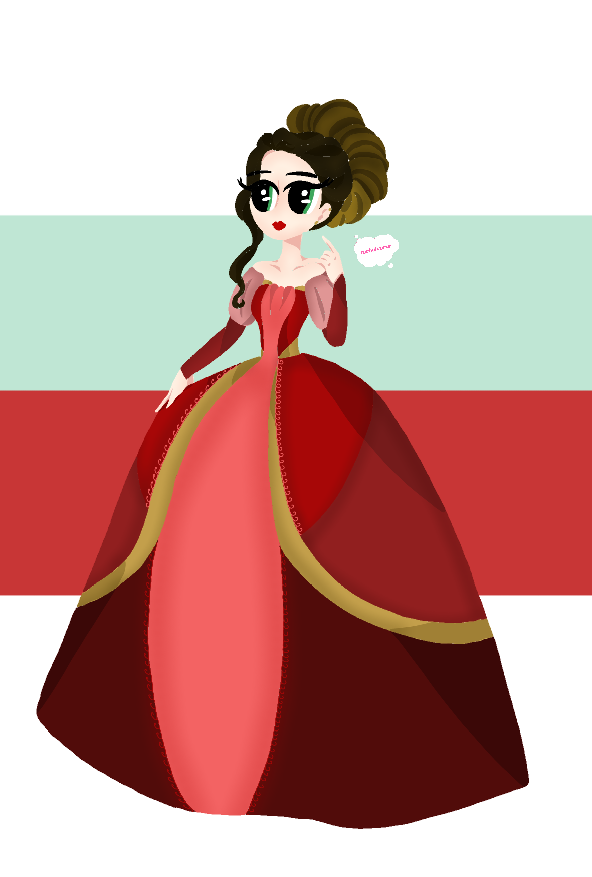 rainha Rachel - ibisPaint