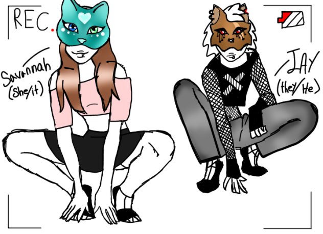 savannah and Jay - ibisPaint