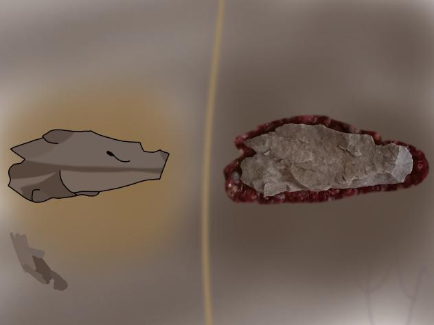 Tracing my rock - ibisPaint