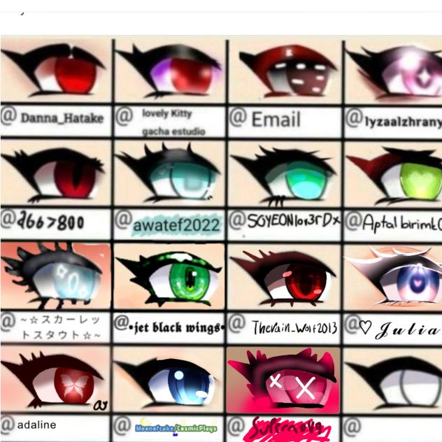 Random eye collab please join - ibisPaint
