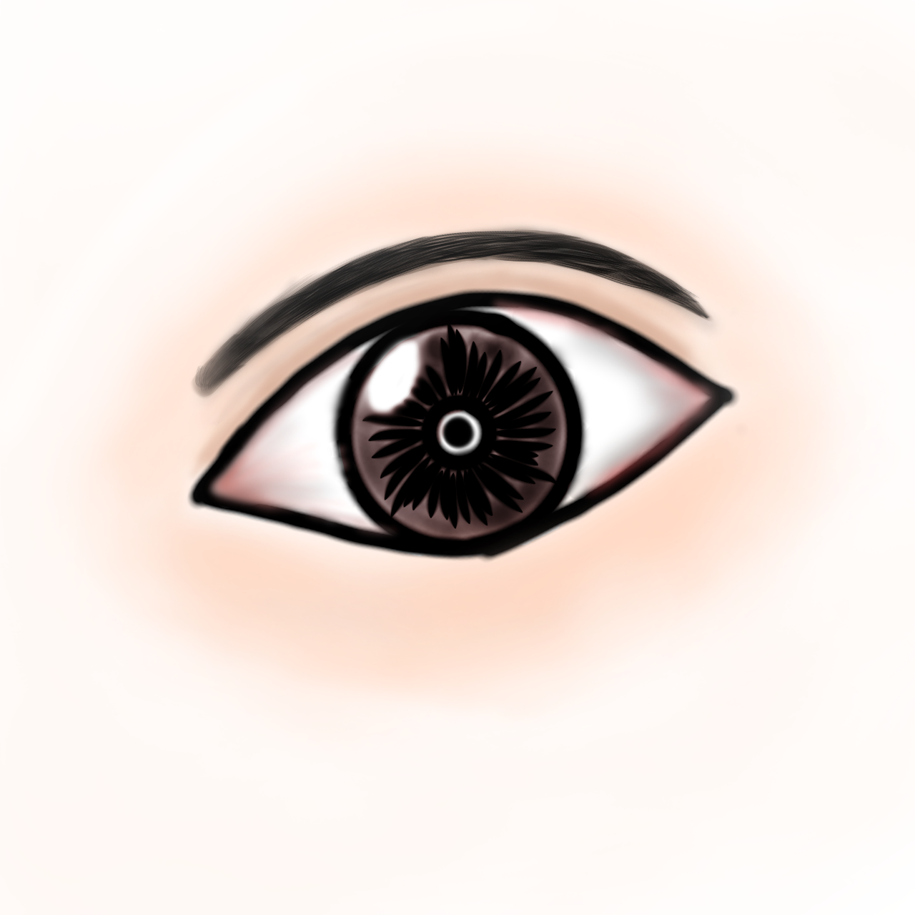 Basic Eye Coloured - ibisPaint