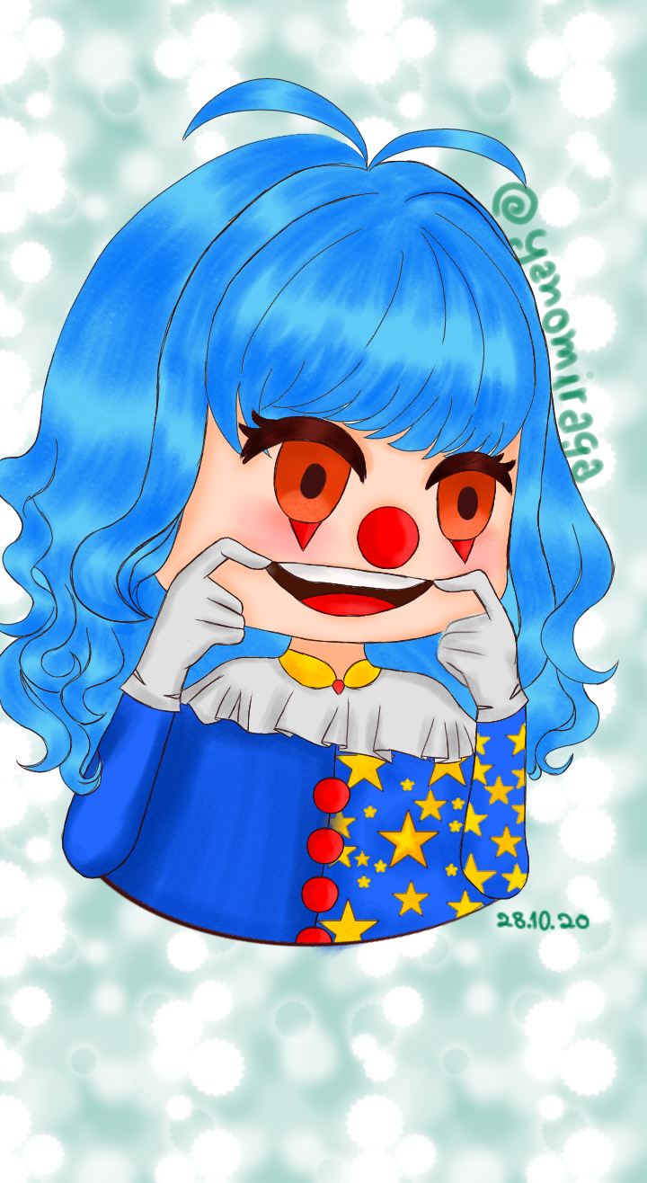 clown, horn and sucker - ibisPaint