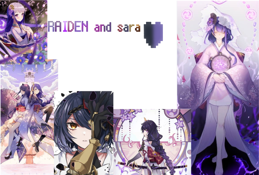 RAIDEN and Sara wallpaper - ibisPaint