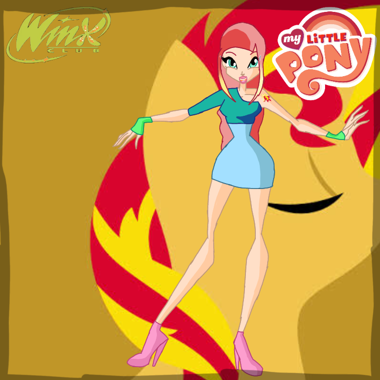 sunset shimmer season 1 casual - ibisPaint