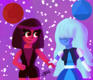 Ruby and Sapphire💙 - ibisPaint
