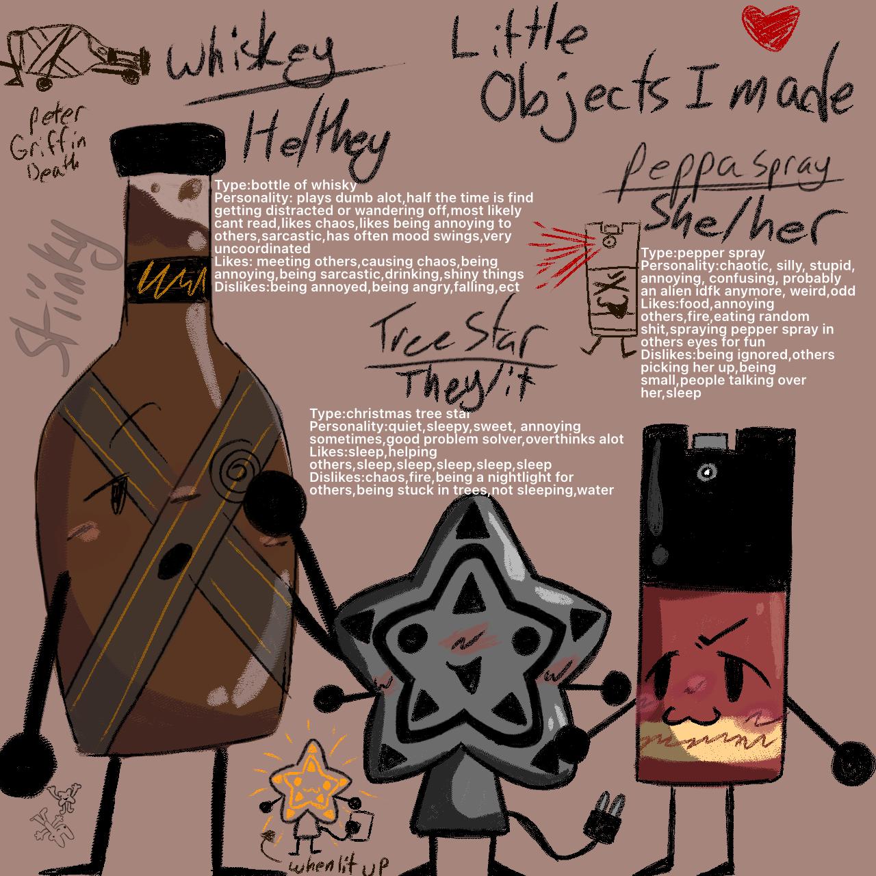 Silly objects i made - ibisPaint