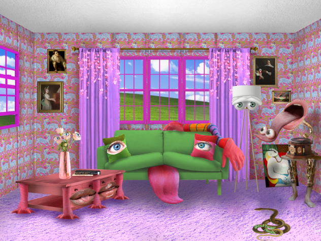 Living room - ibisPaint