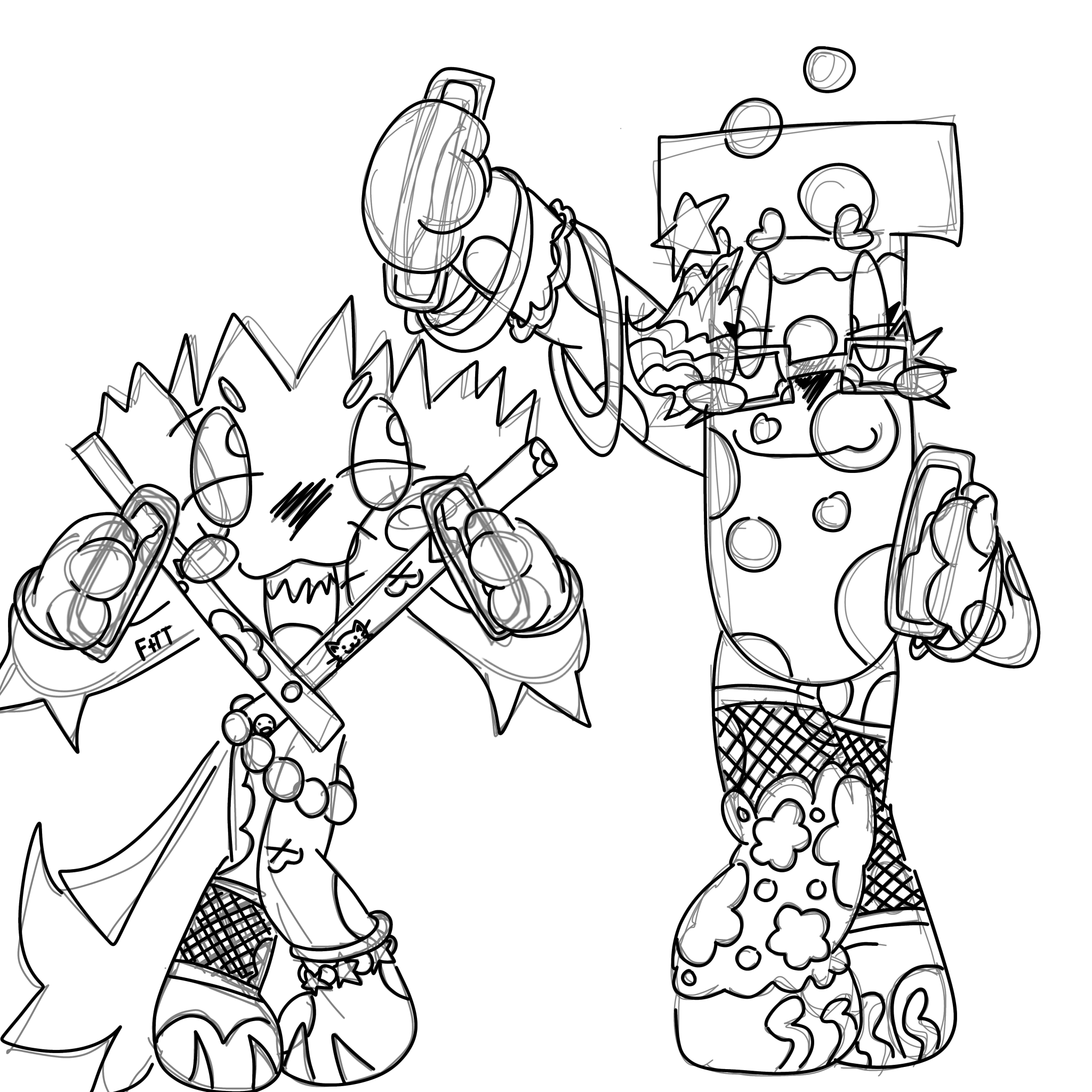 KANDI RAVER (wip) - ibisPaint