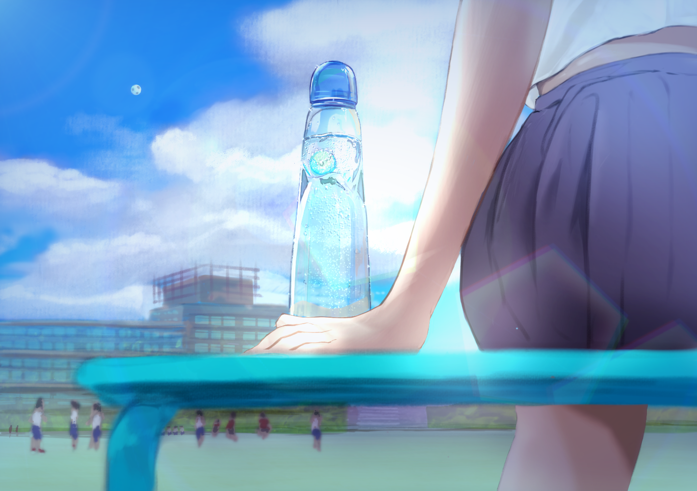 Ramune soda in the daytime - ibisPaint