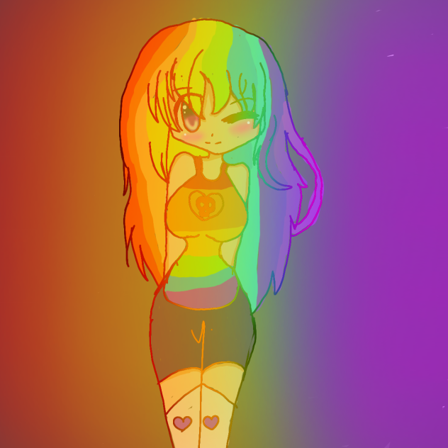 arco iris - ibisPaint