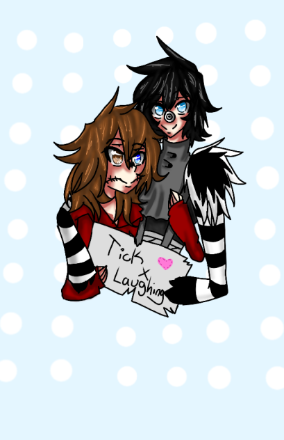 Tick x Laughing creepypasta speedpaint - ibisPaint