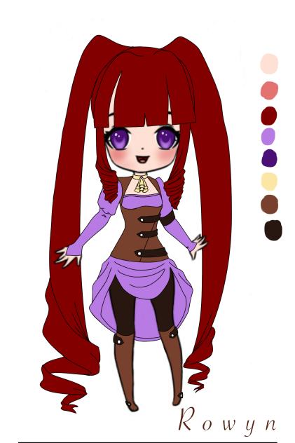 Rowyn Ref Sheet - ibisPaint