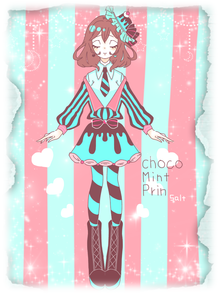 【オリキャラ】choco mint prin - ibisPaint