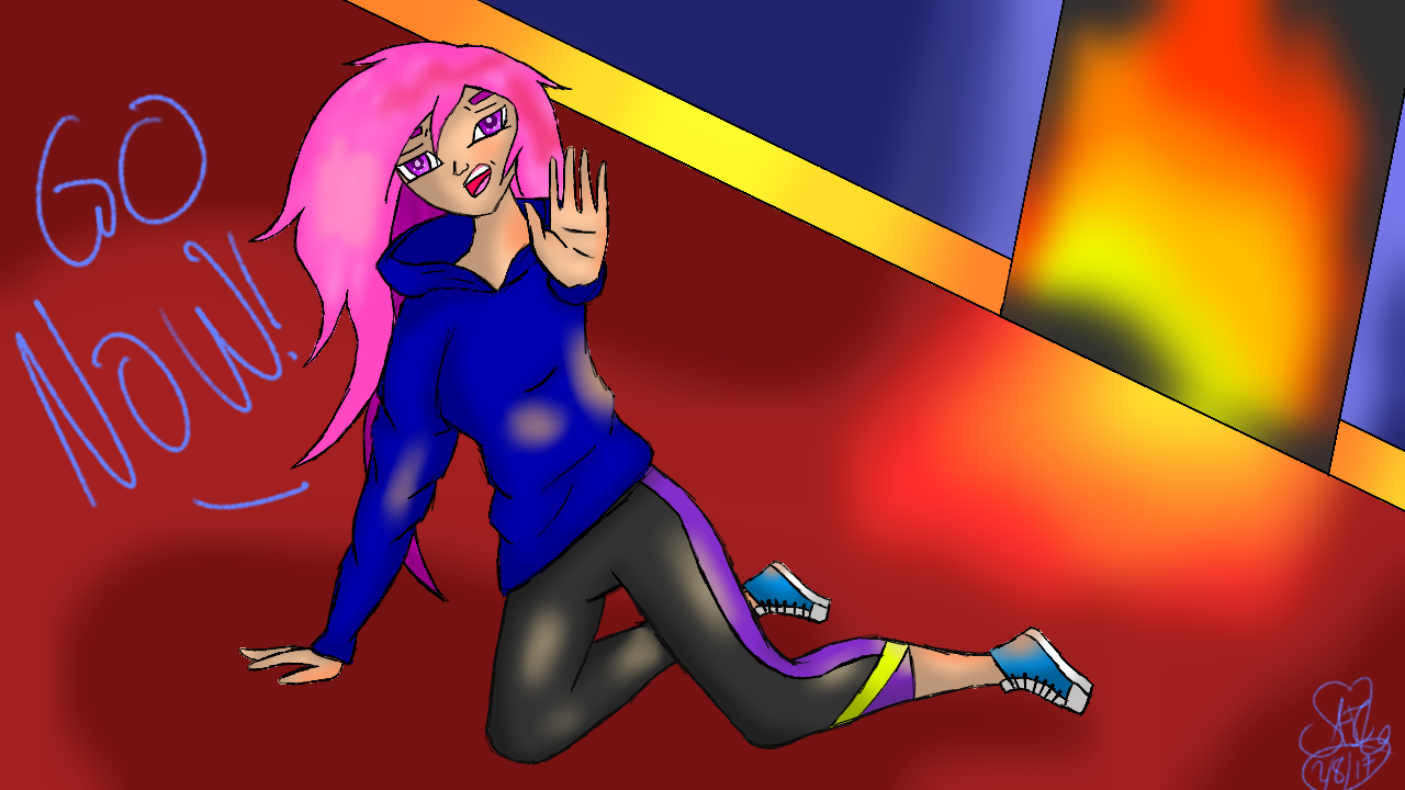 leave me save yourself! - ibisPaint