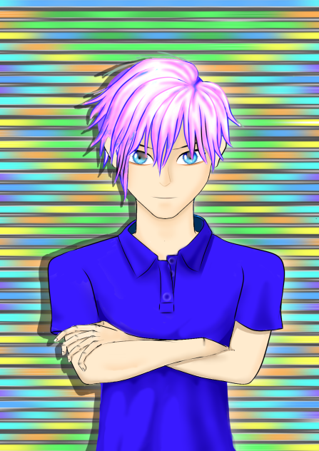 pink boy - ibisPaint