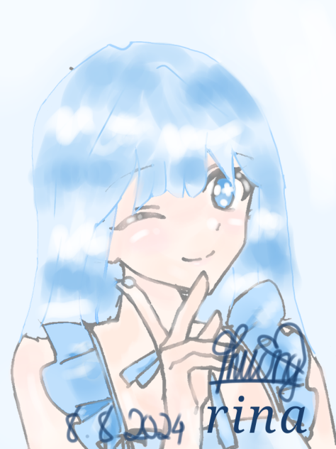 blue - ibisPaint