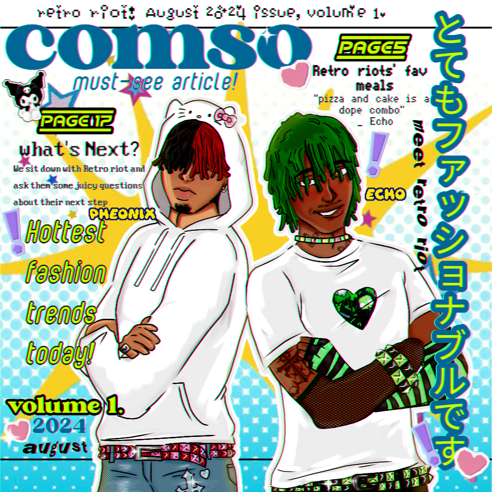 Comso retro riot issue 2024 - ibisPaint