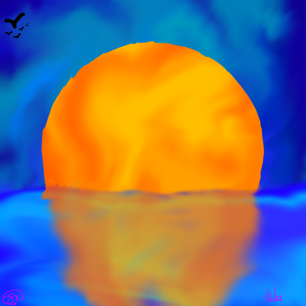 Sunset 2 - ibisPaint