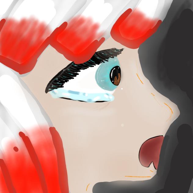 crying girl - ibisPaint