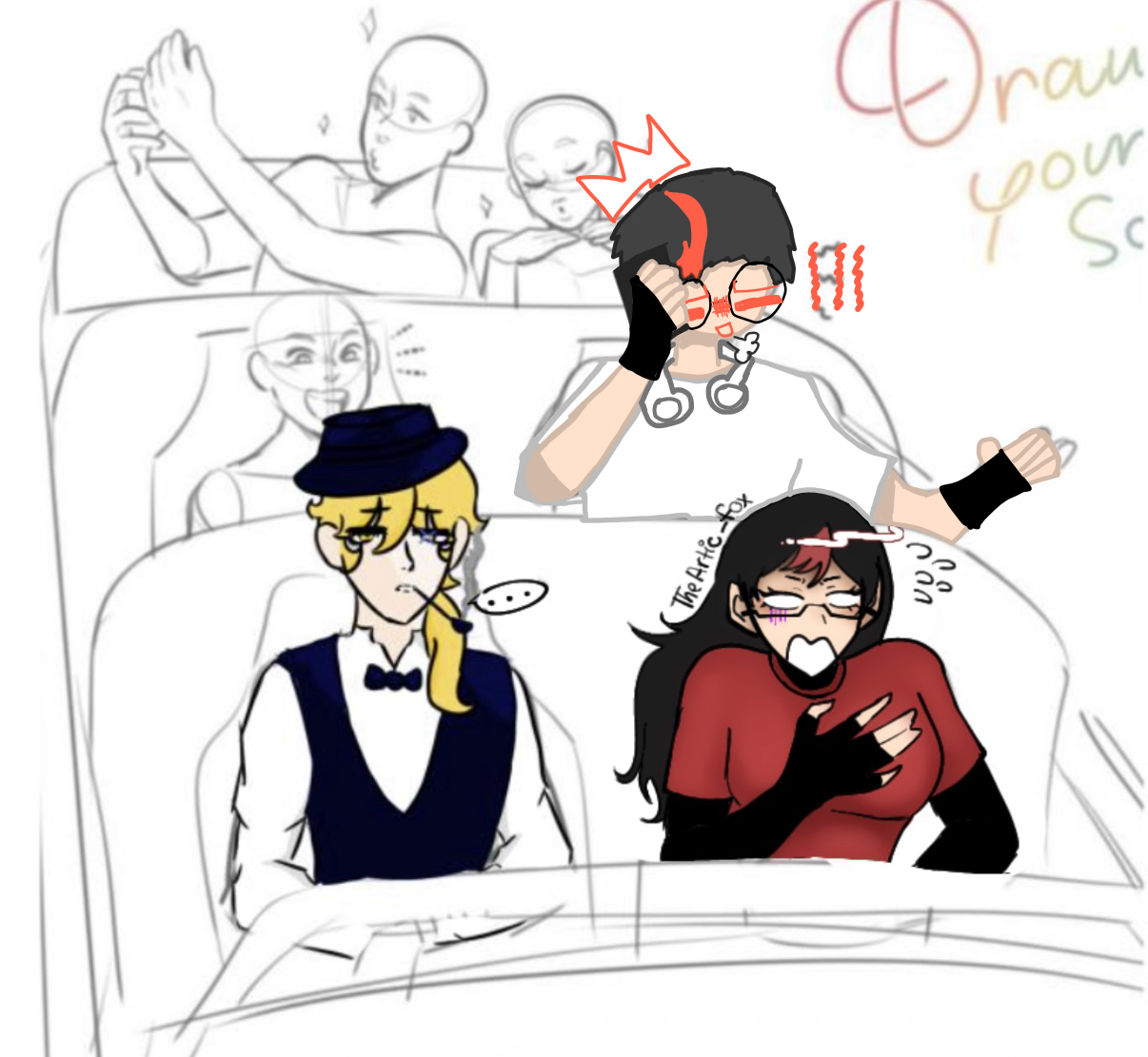 Rollercoaster Collab - ibisPaint