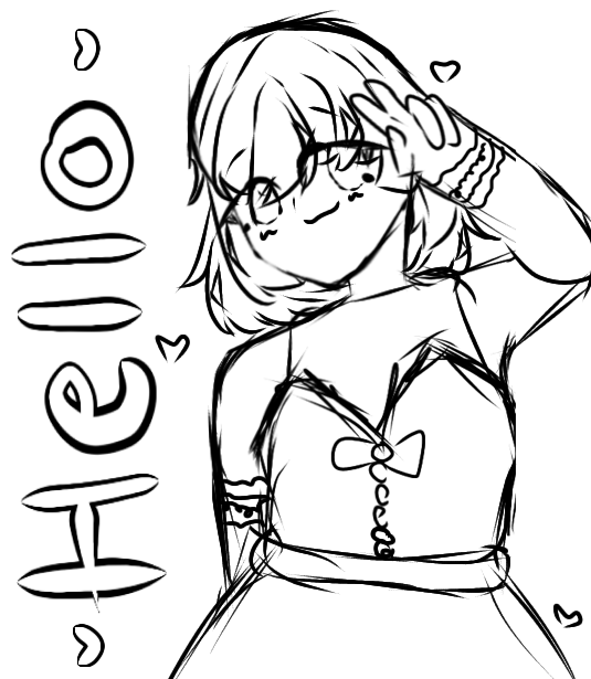 Hello Sketch (Reupload) - ibisPaint