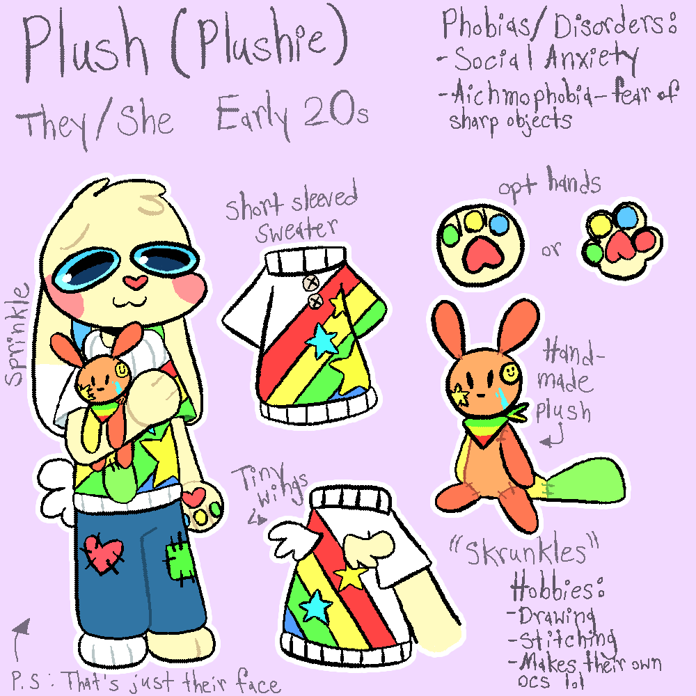 Plush Design Sheet - ibisPaint