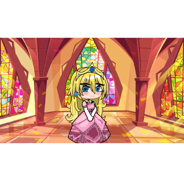 Gacha princess peach - ibisPaint