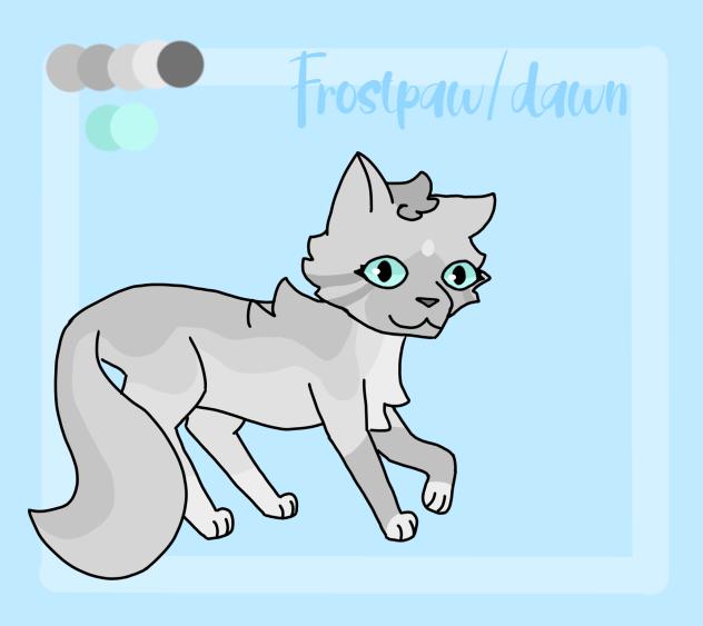 Frostpaw design - ibisPaint