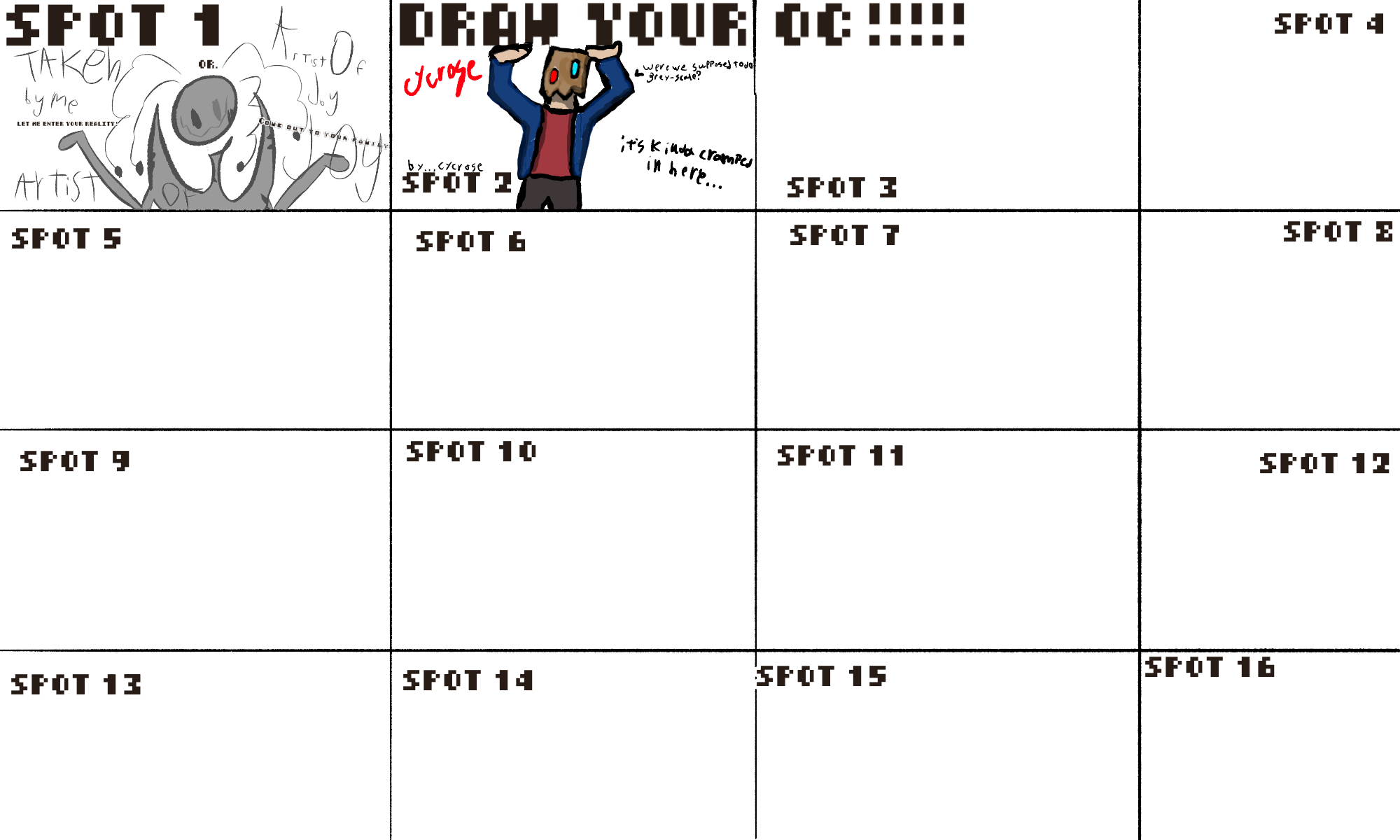 DRAW YOUR OC COLAB - ibisPaint