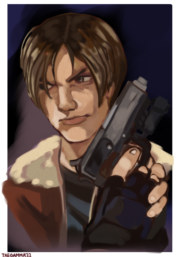 leon s kennedy - ibisPaint