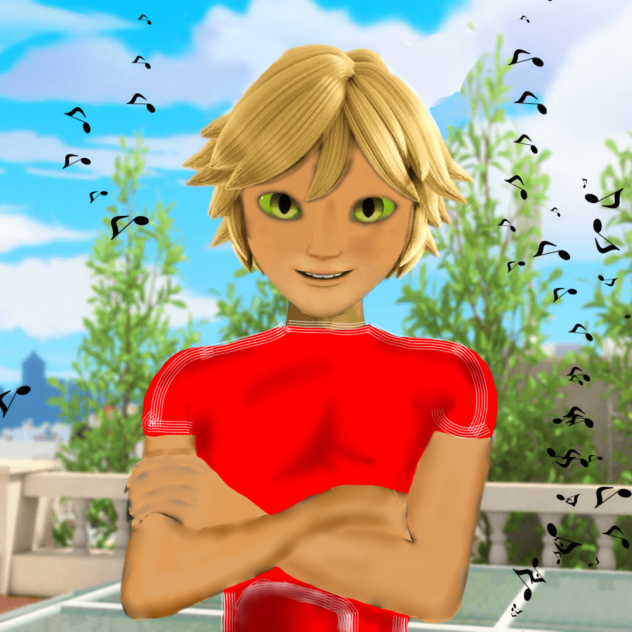 Cat noir edit - ibisPaint