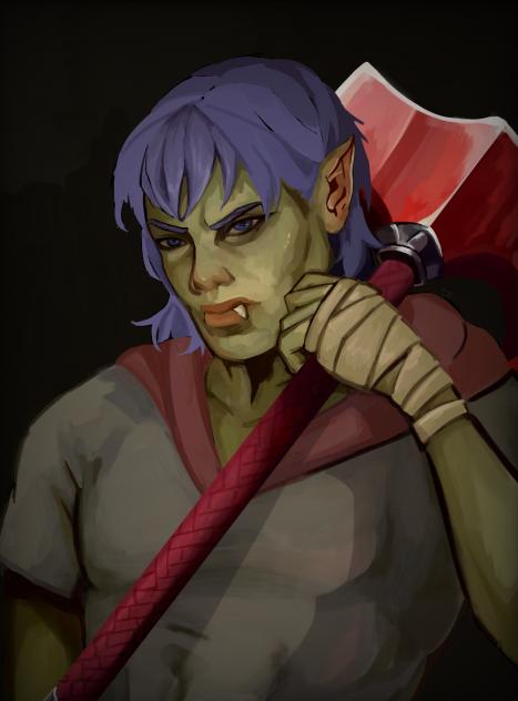 fantasy character art trade fun - ibisPaint