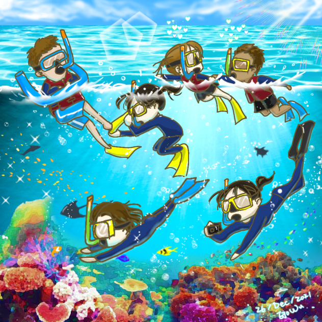 Cairns diving - ibisPaint