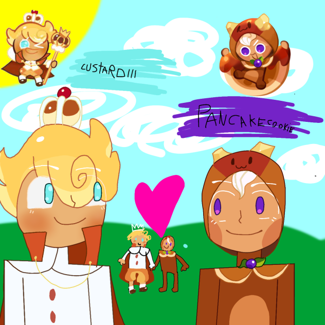 custard and pancake - ibisPaint